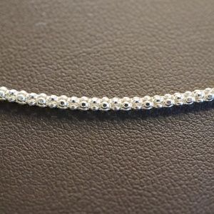 Jewelry | Sterling Silver 925 18 Popcorn Link Chain | Poshmark